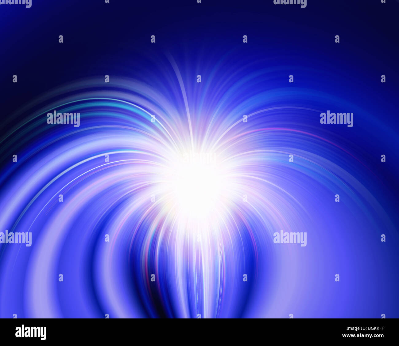 Flash of light computer graphic Stock Photo - Alamy