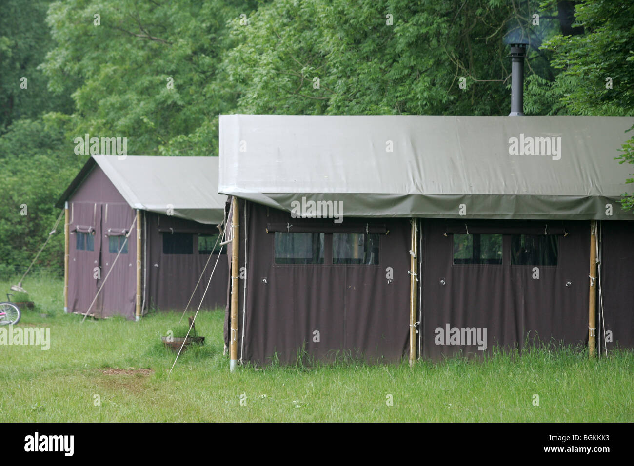 A Feather Down Farm Tent Near Stamford,Lincolnshire Stock Photo - Alamy