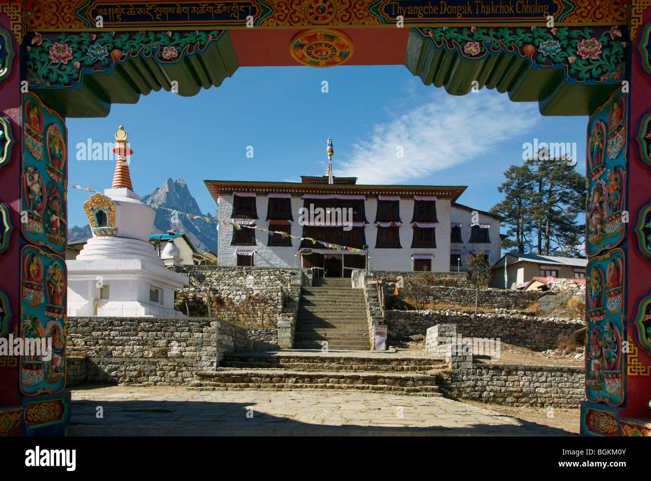 Tengboche Monastery Everest Region Himalayas Nepal Asia Stock Photo - Alamy