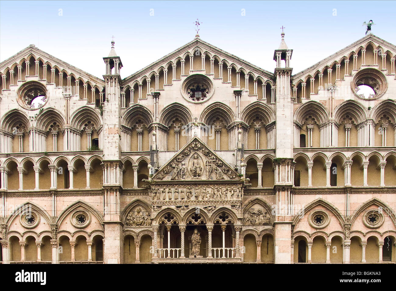 Duomo, The Cathedral, Ferrara, Emilia Romagna, Italy Stock Photo - Alamy