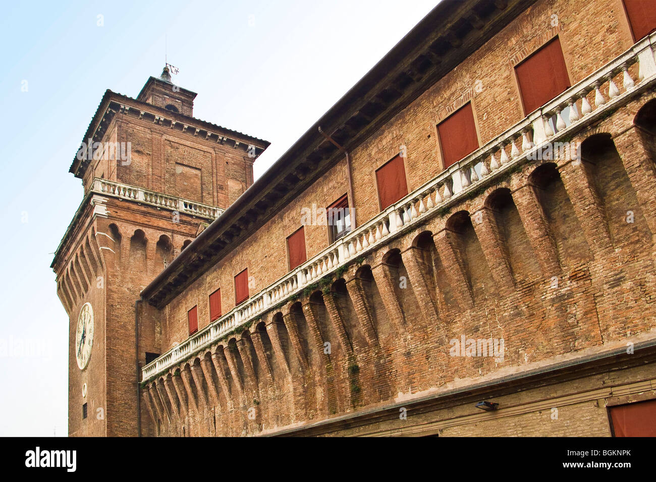 Estense castle, Ferrara, Emilia Romagna, Italy Stock Photo - Alamy