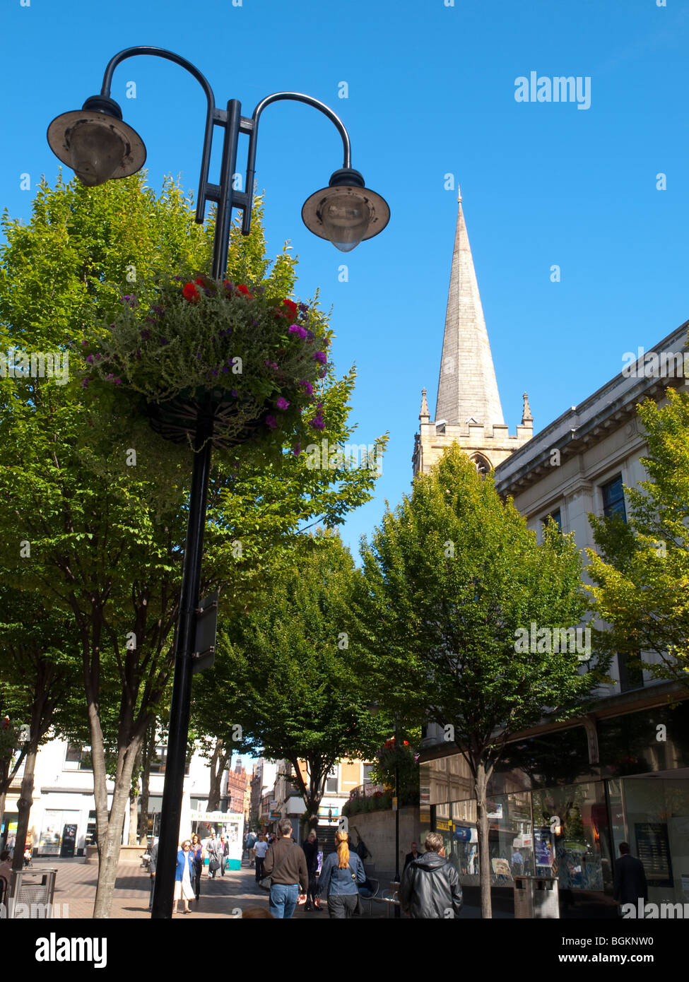 Lister gate nottingham nottinghamshire united hi-res stock photography ...