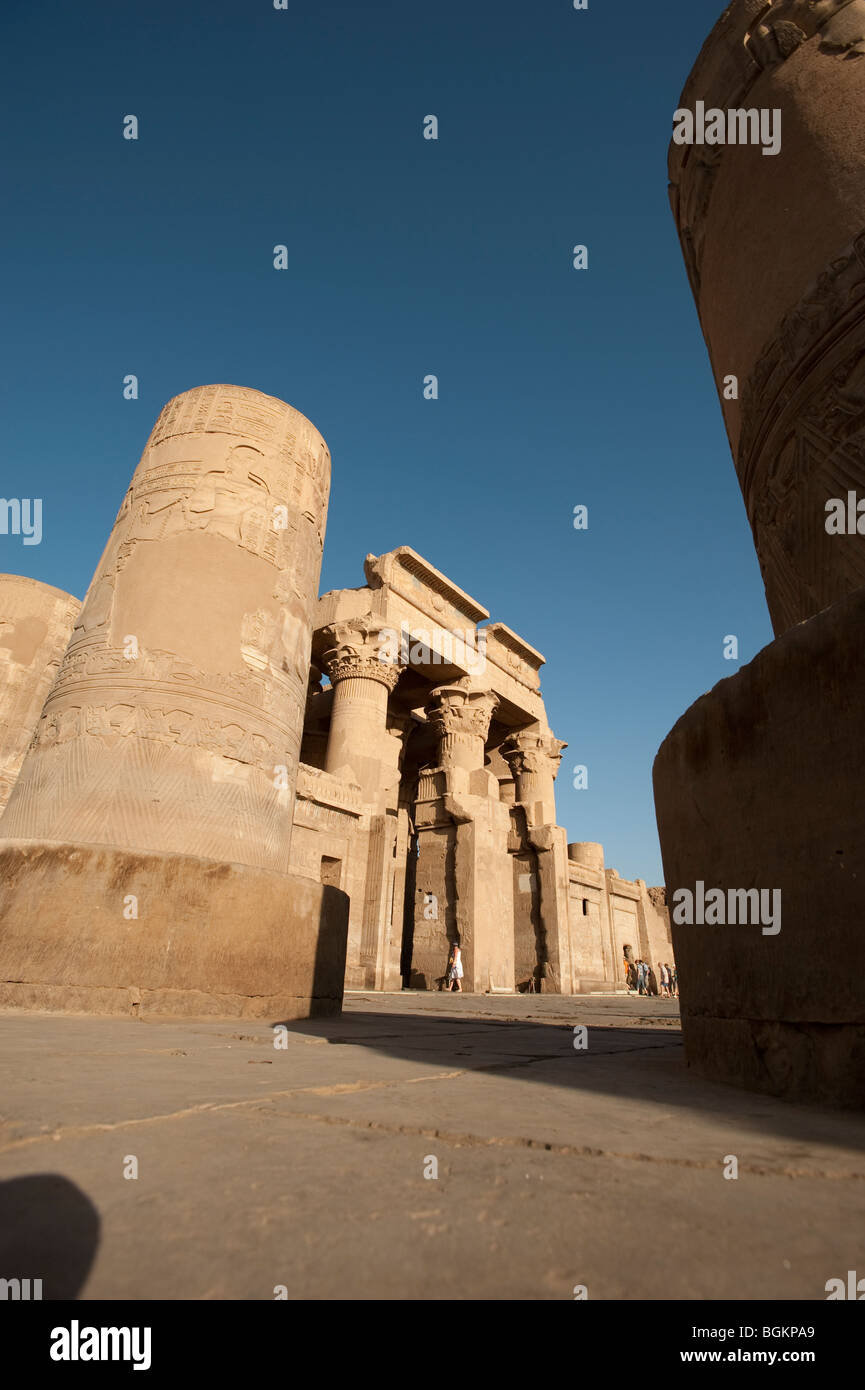 Temple of Kom Ombo in Kom Ombo, Egypt, Africa Stock Photo - Alamy