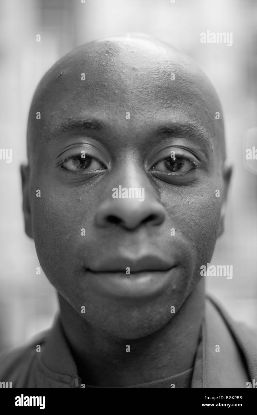 Faces of London- young delivery man photographed in St James's London ...