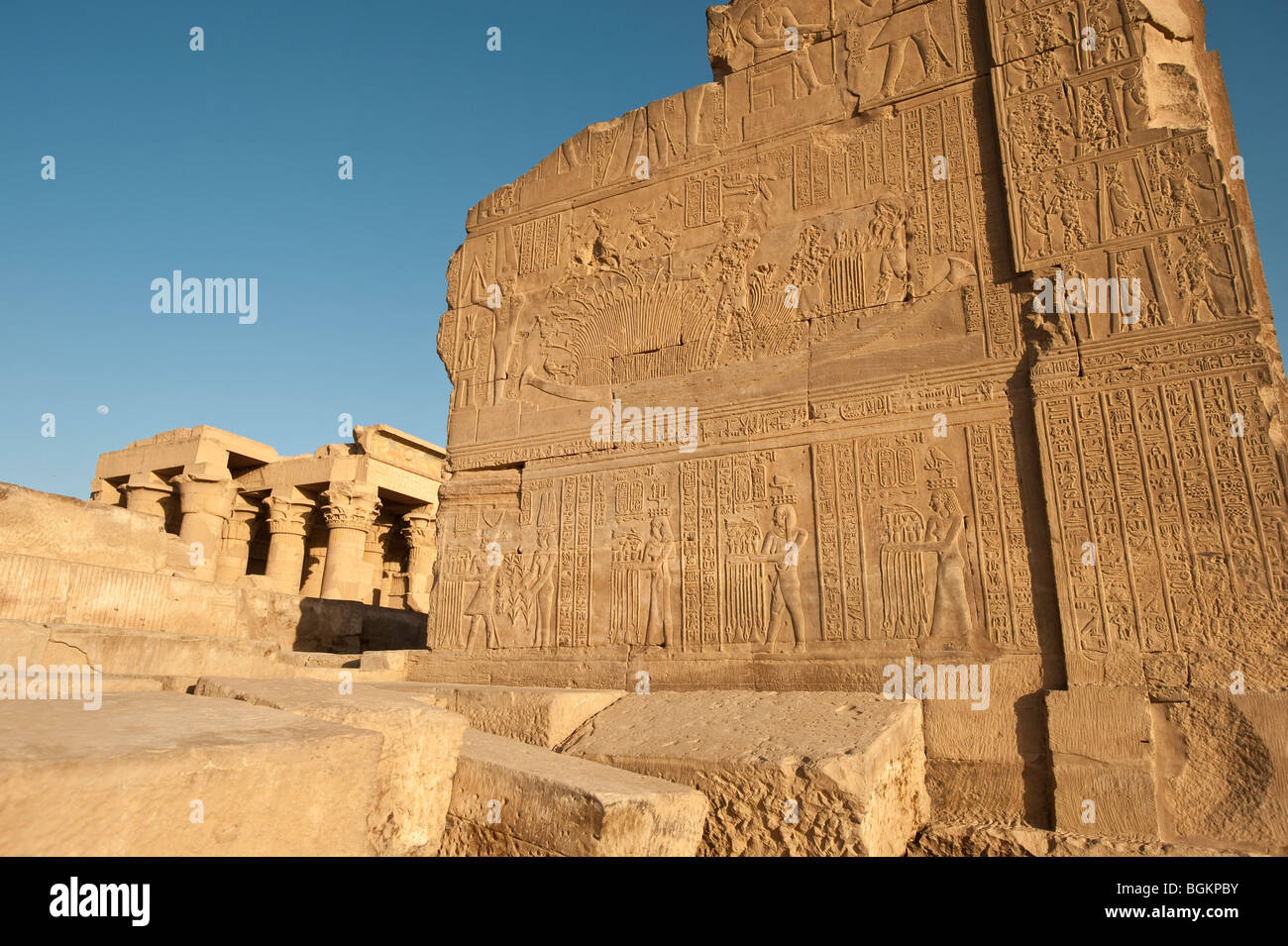 Temple of Kom Ombo in Kom Ombo, Egypt, Africa Stock Photo - Alamy