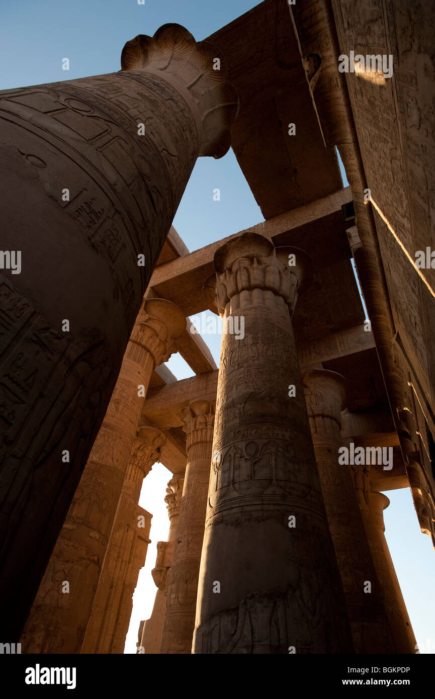 Temple of Kom Ombo in Kom Ombo, Egypt, Africa Stock Photo - Alamy