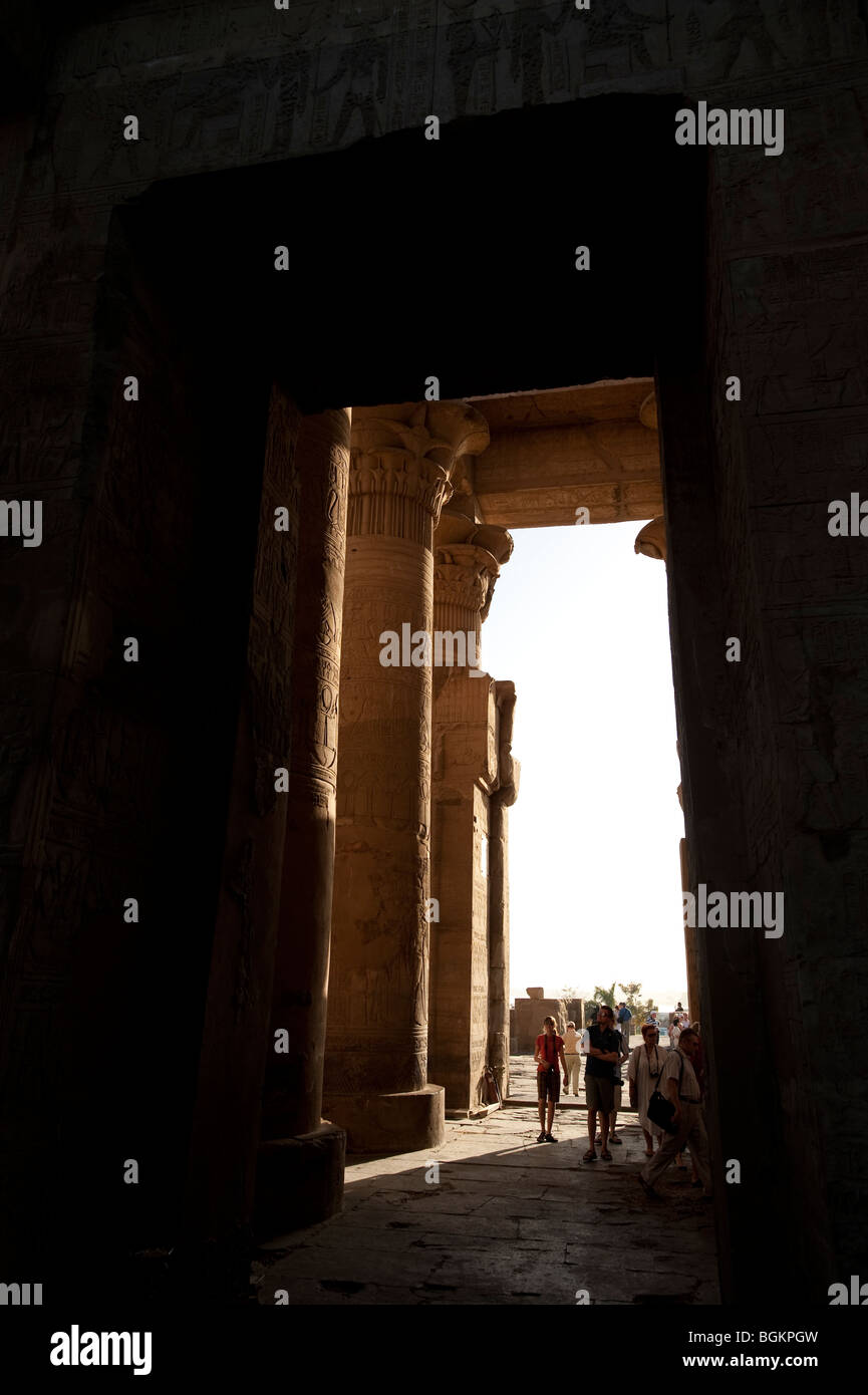 Temple of Kom Ombo in Kom Ombo, Egypt, Africa Stock Photo - Alamy