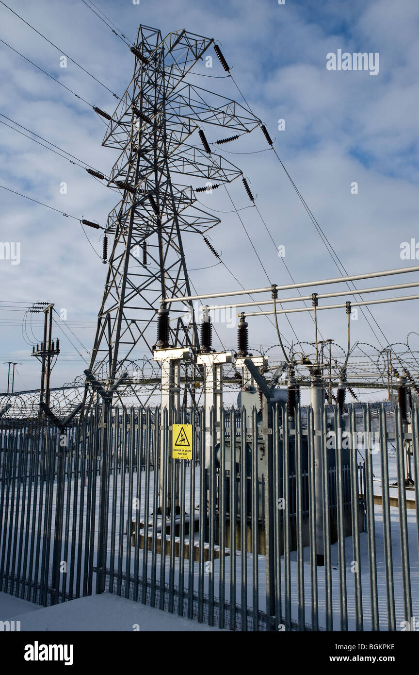 Electric sub station hi-res stock photography and images - Alamy