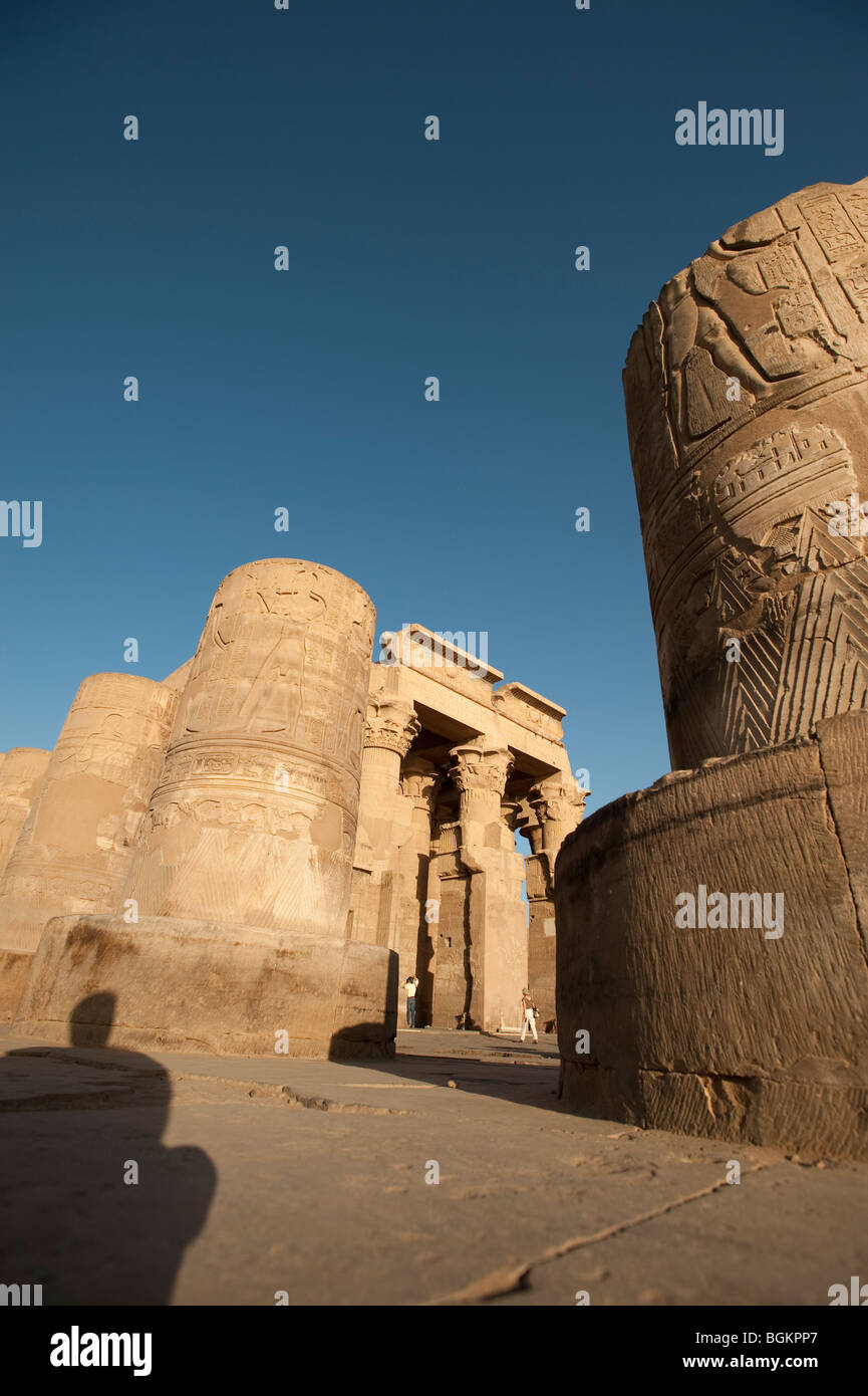 Temple of Kom Ombo in Kom Ombo, Egypt, Africa Stock Photo - Alamy