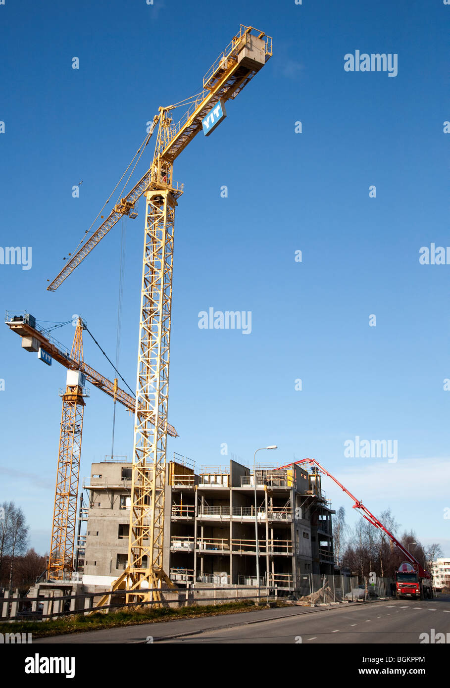 View ongoing construction site hi-res stock photography and images - Alamy