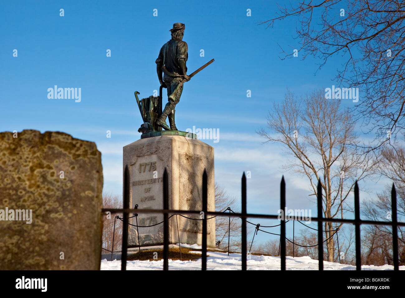 Minuteman statue hi-res stock photography and images - Alamy