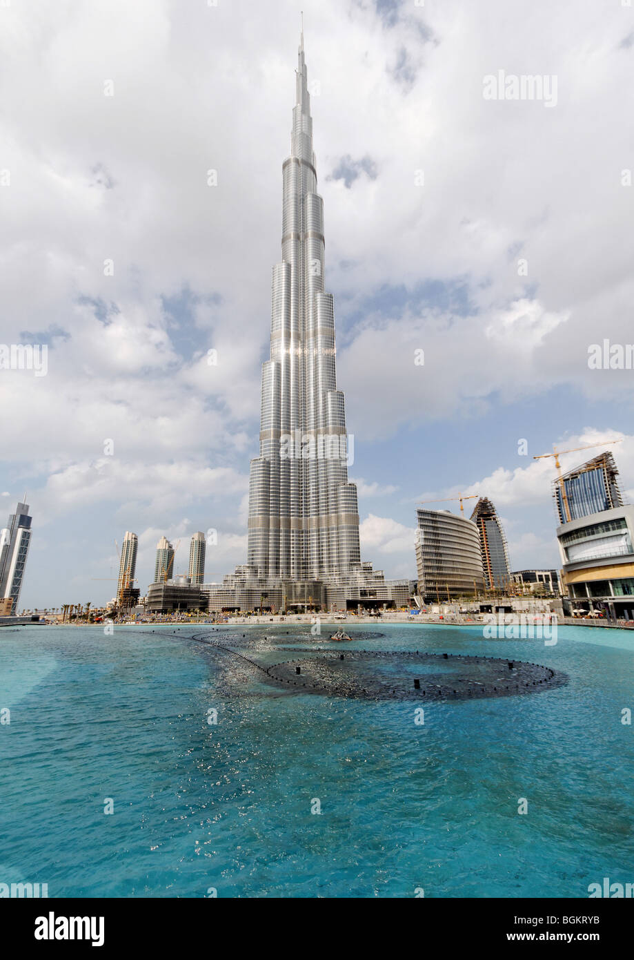 Burj Kalifa Building, Dubai Stock Photo - Alamy