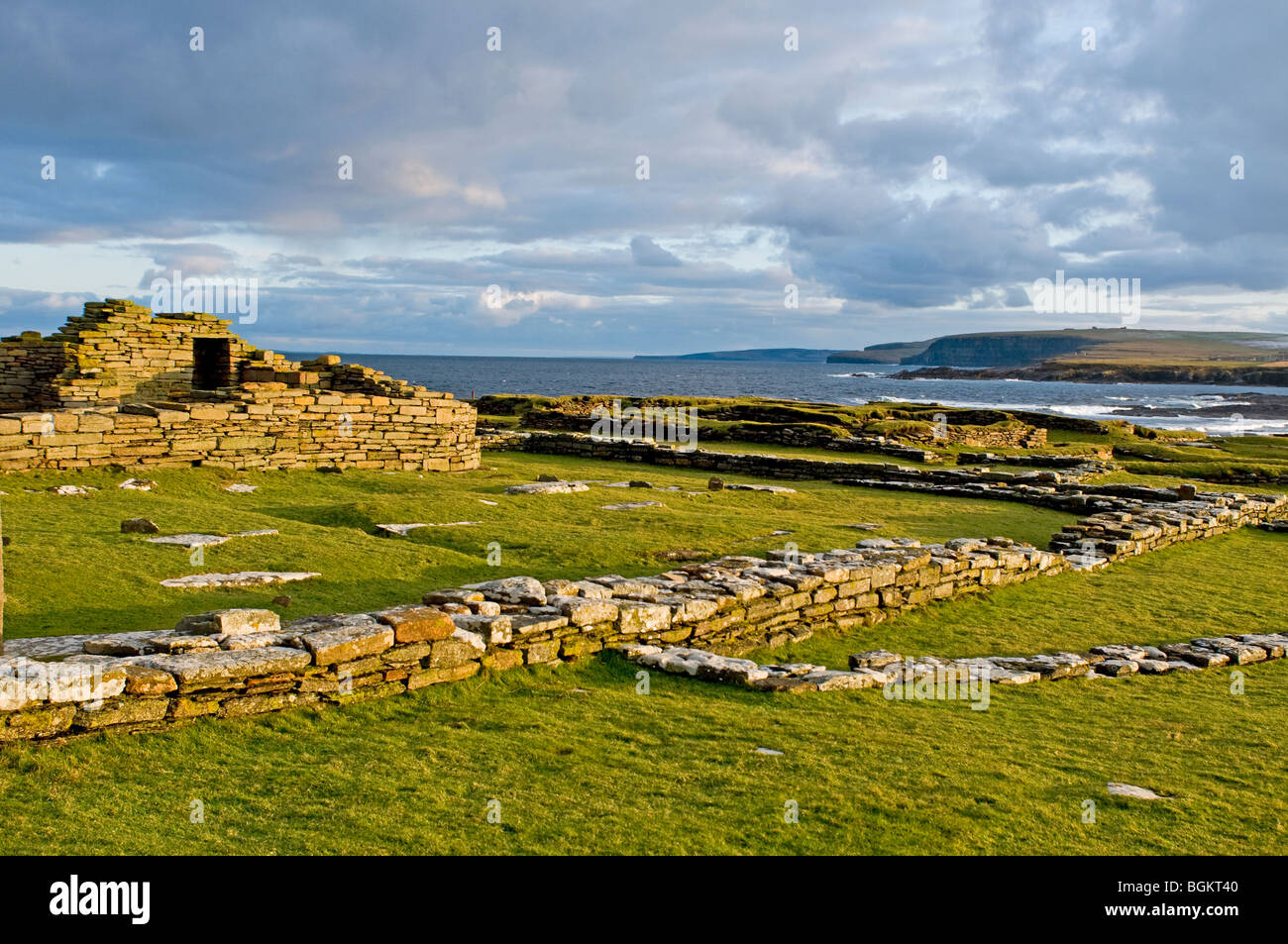 Brough of Birsay on the Mainland Orkney site of early Norse and Pictish ...