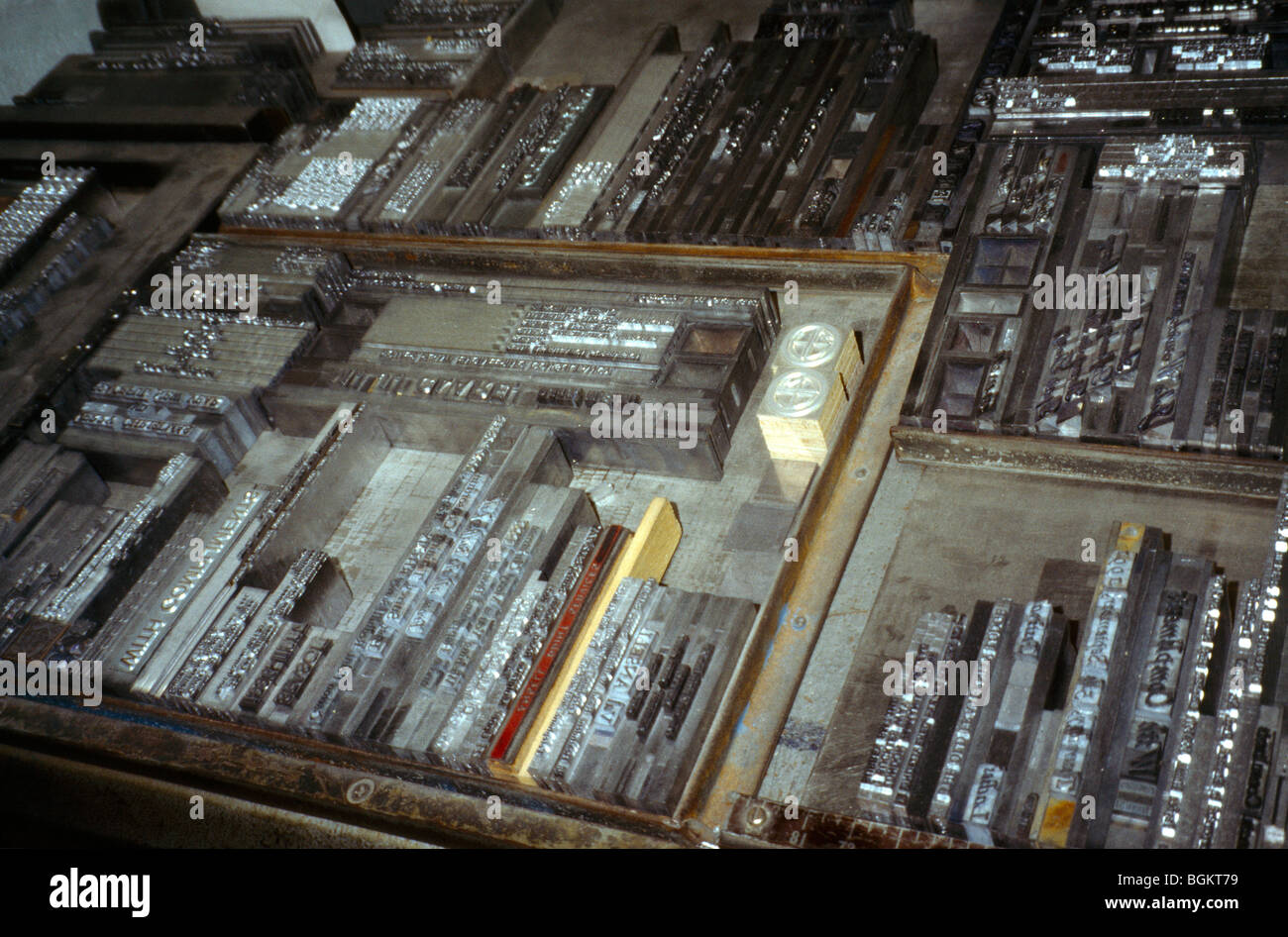 Old printing hi-res stock photography and images - Alamy