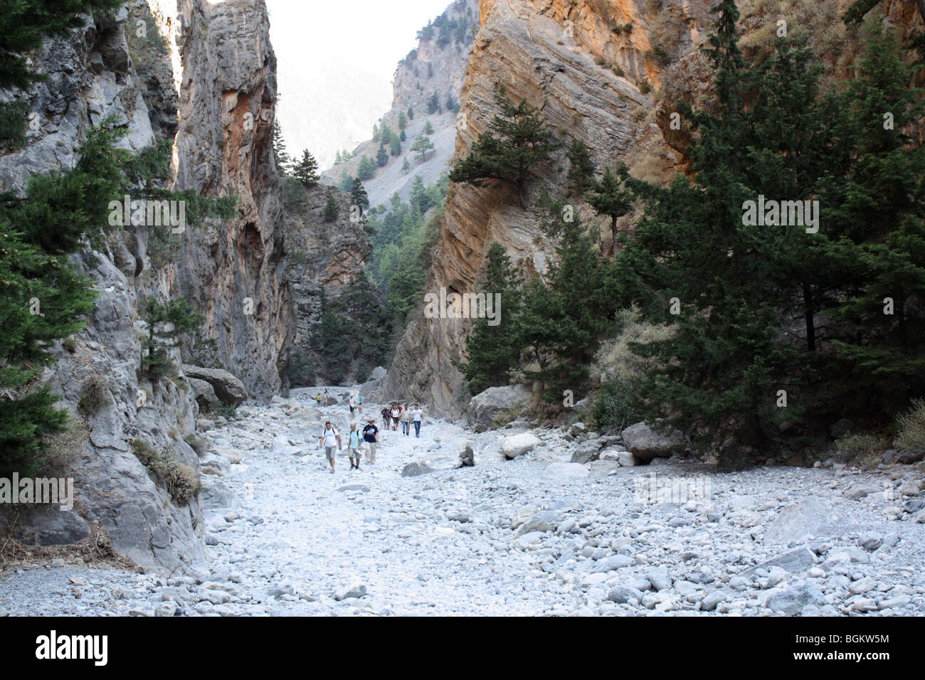 Samaria Gorge Crete Stock Photo - Alamy