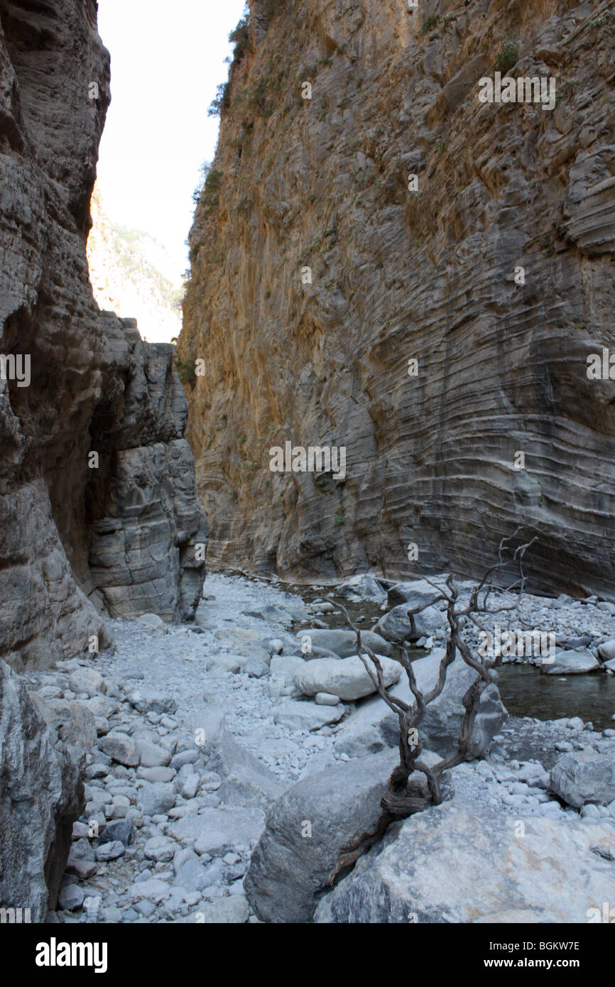 Samaria Gorge Crete Stock Photo - Alamy