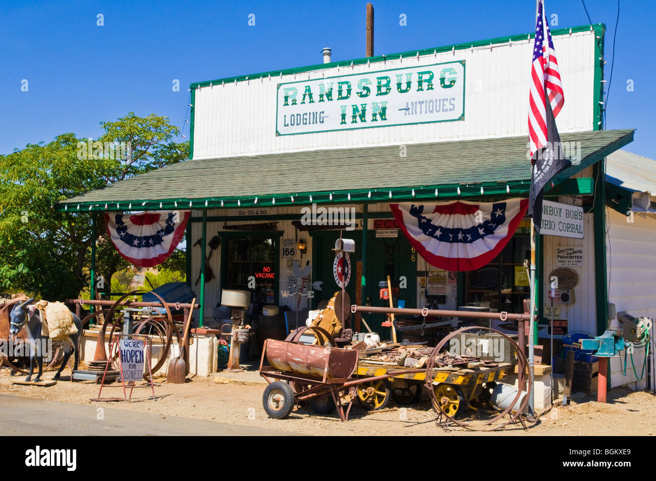 The Randsburg Inn at the living ghost town of Randsburg, California ...