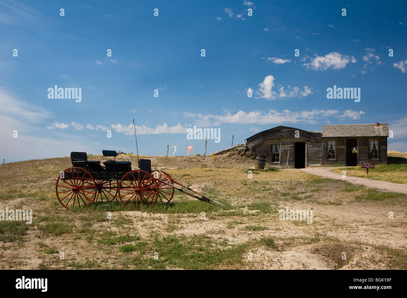 Prairie Homestead National Monument is a well-preserved sod house kept ...