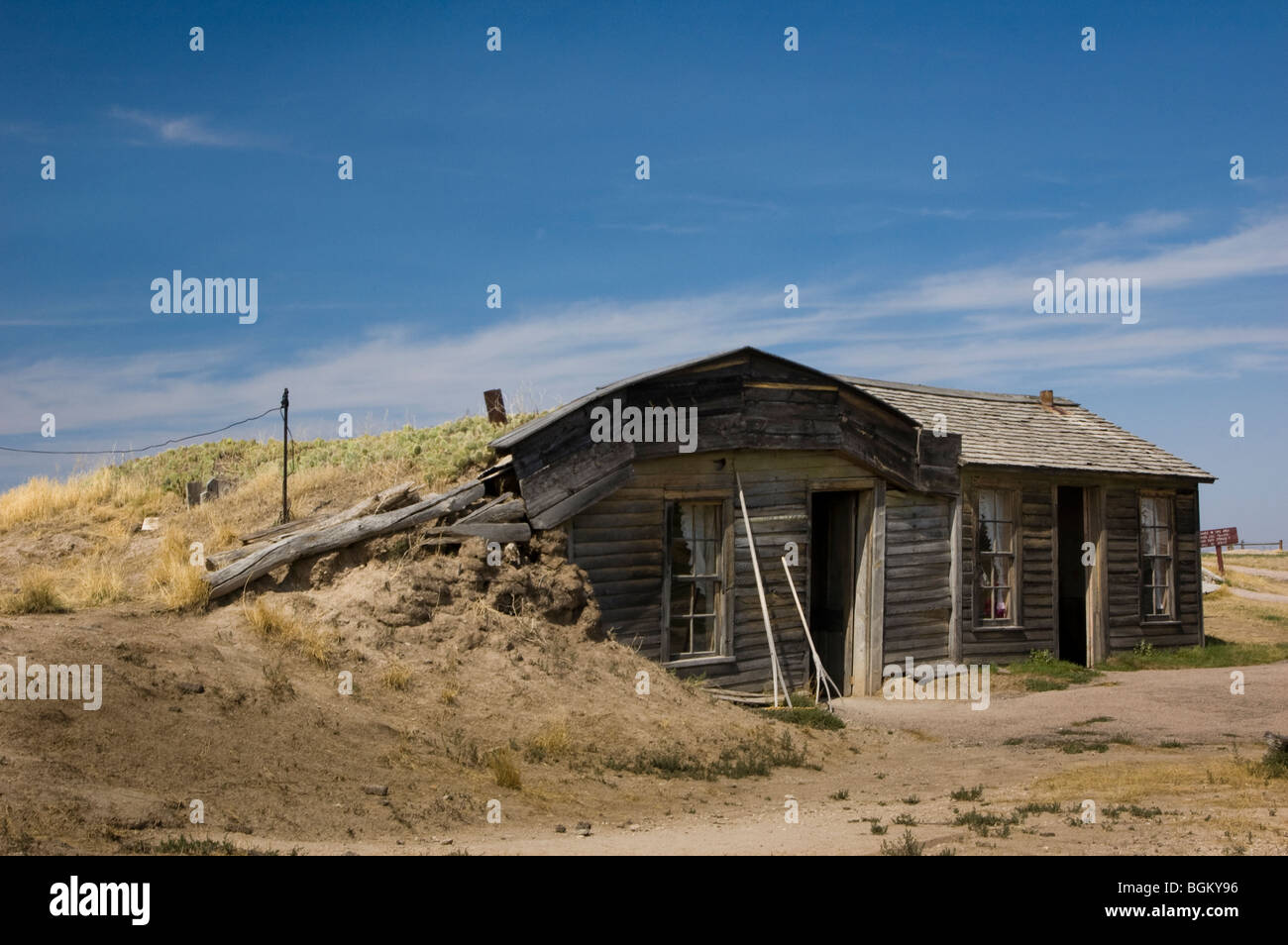 Prairie Homestead National Monument is a well-preserved sod house kept ...