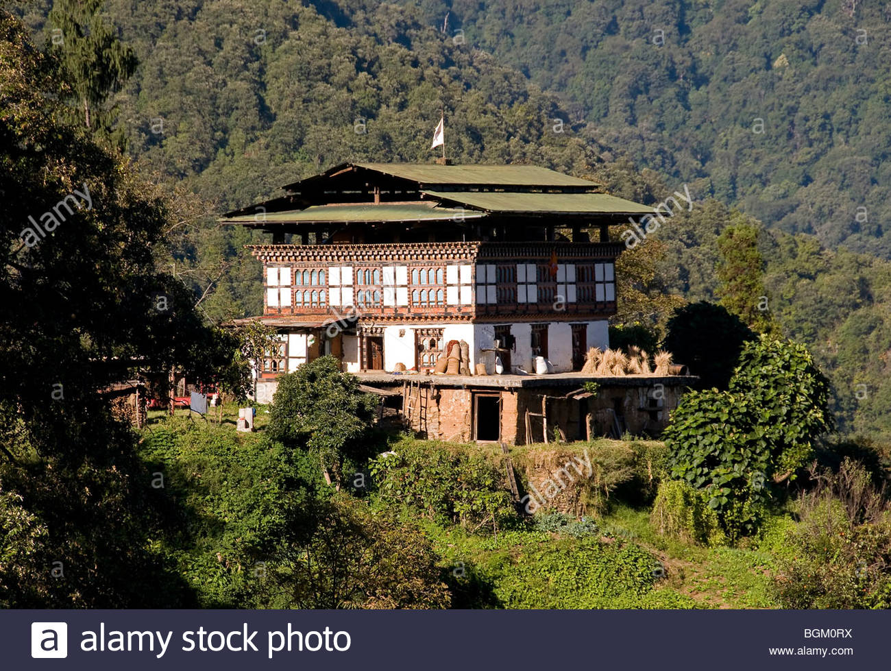 Traditional Bhutanese Style House High Resolution Stock Photography and ...