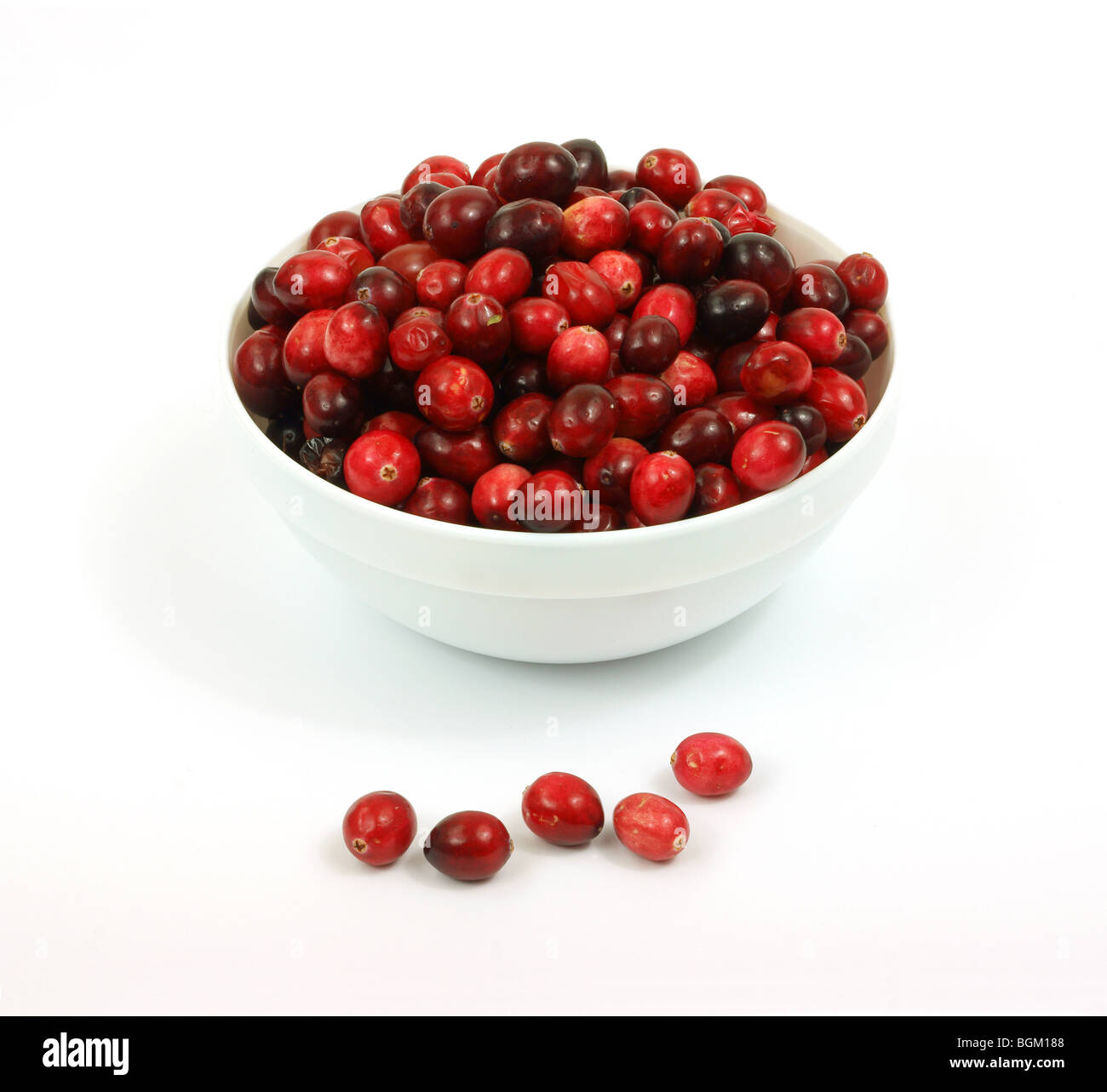 Fresh cranberries white background hi-res stock photography and images ...