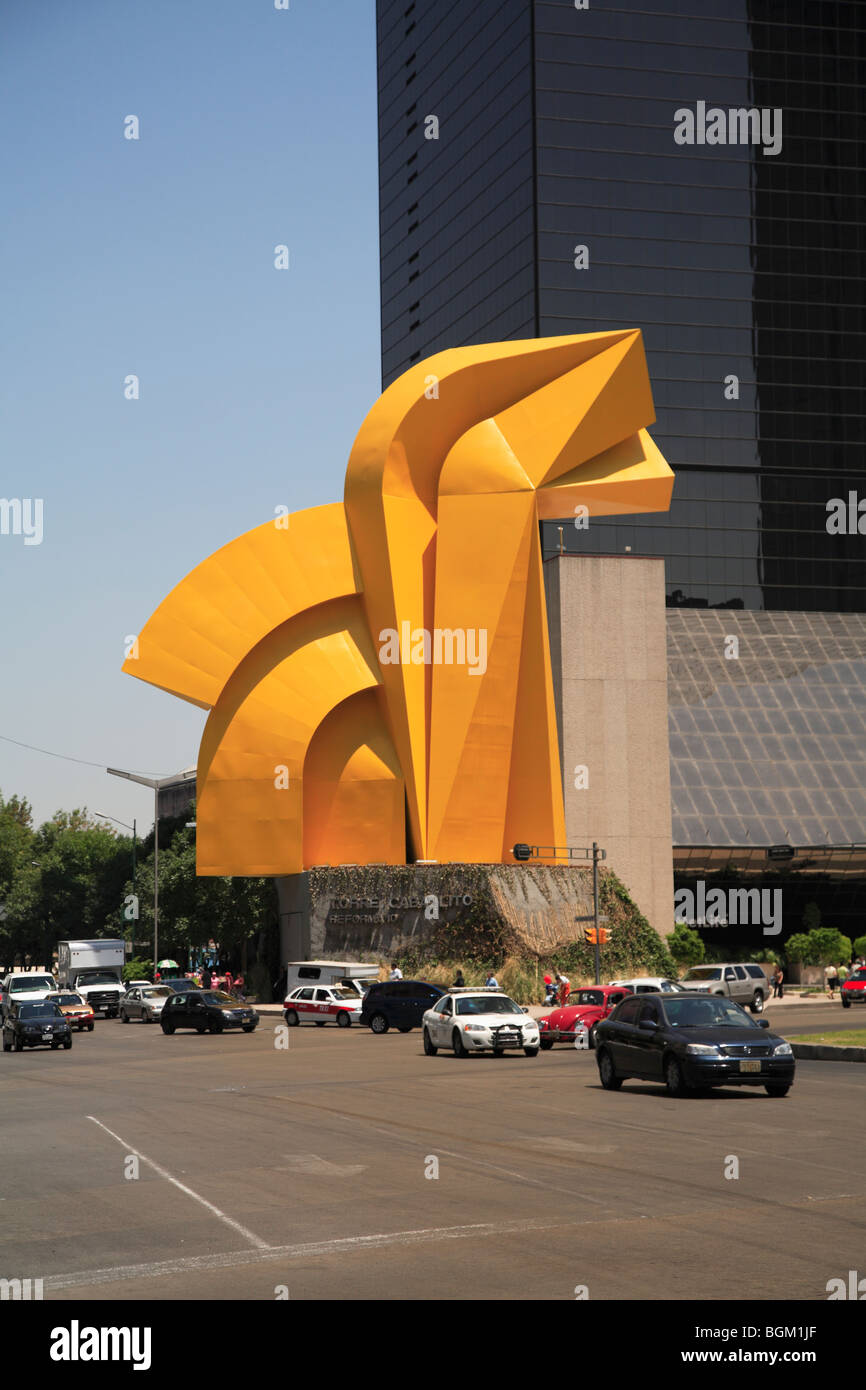 El Caballito, sculpture, Paseo de la Reforma, Mexico City, Mexico ...