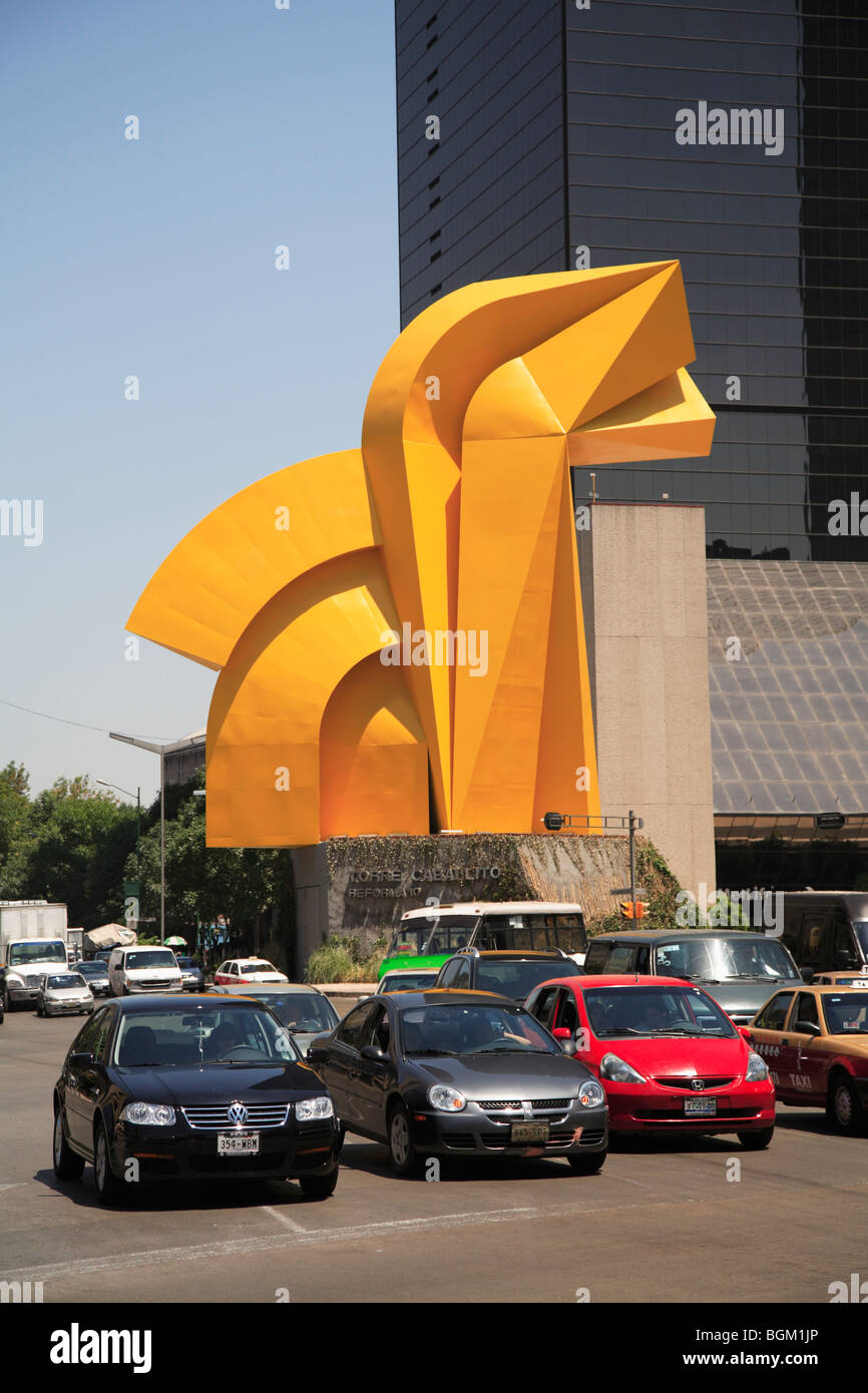 El Caballito, sculpture, Paseo de la Reforma, Mexico City, Mexico ...