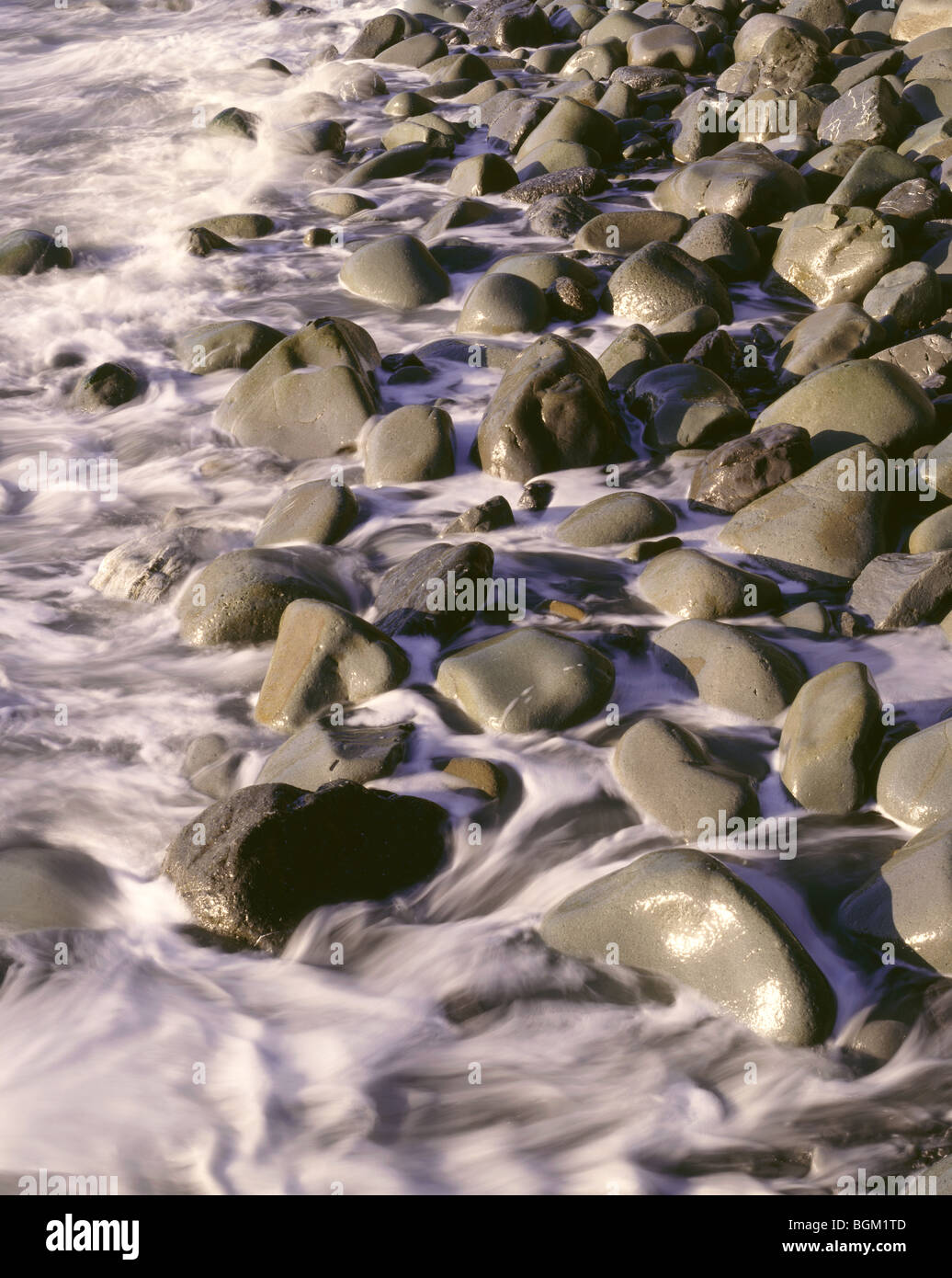 CALIFORNIA - Rocks and surf on the Pacific Coast at Hidden Beach in ...