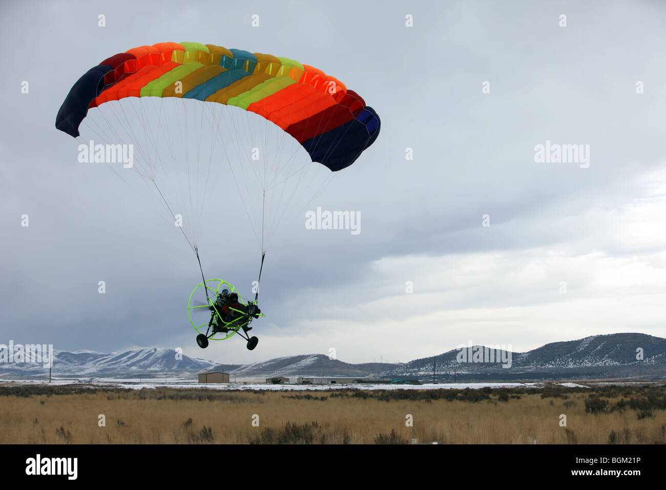 Powered Parachute Takeoff