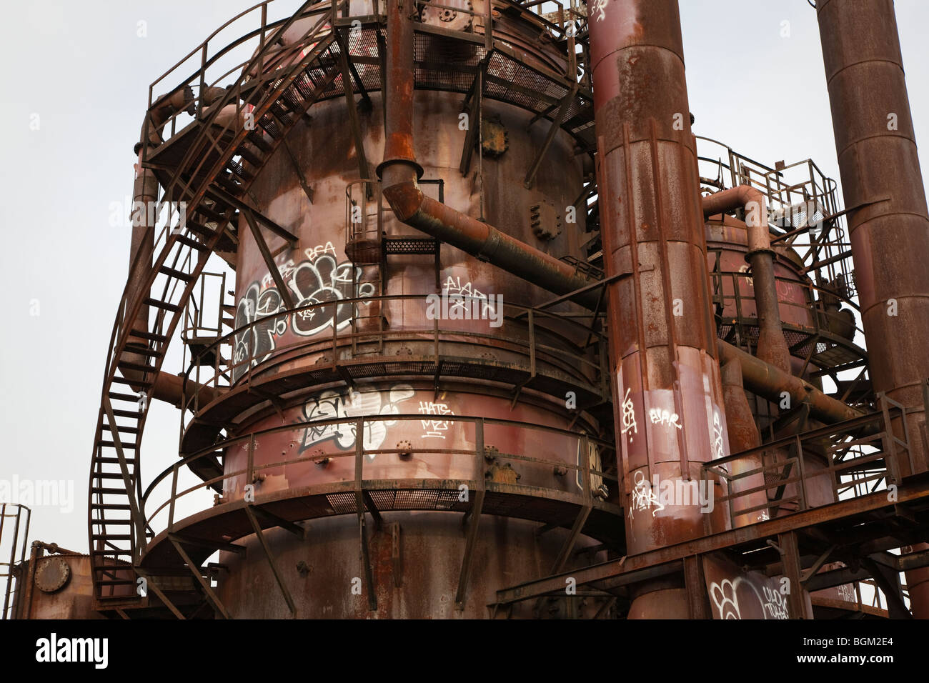 Gas Works Park - Seattle Washington. Early Morning Stock Photo - Alamy