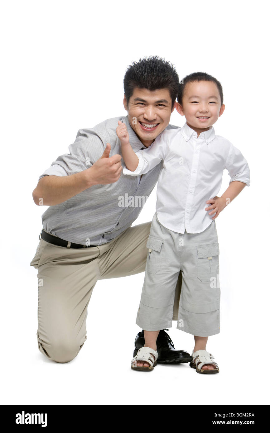 Father and son moment Stock Photo - Alamy