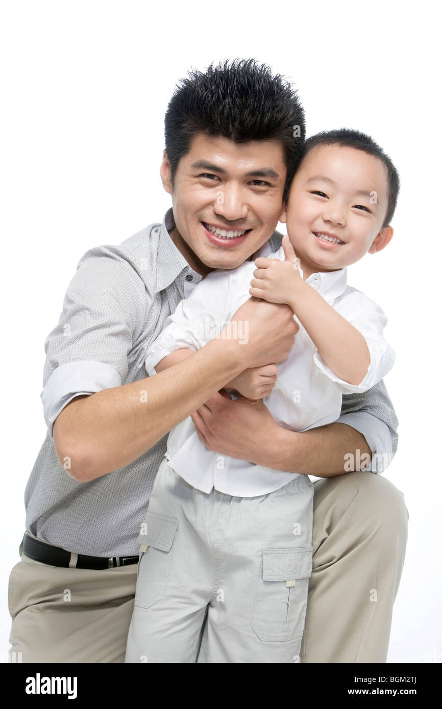 Father and son moment Stock Photo - Alamy