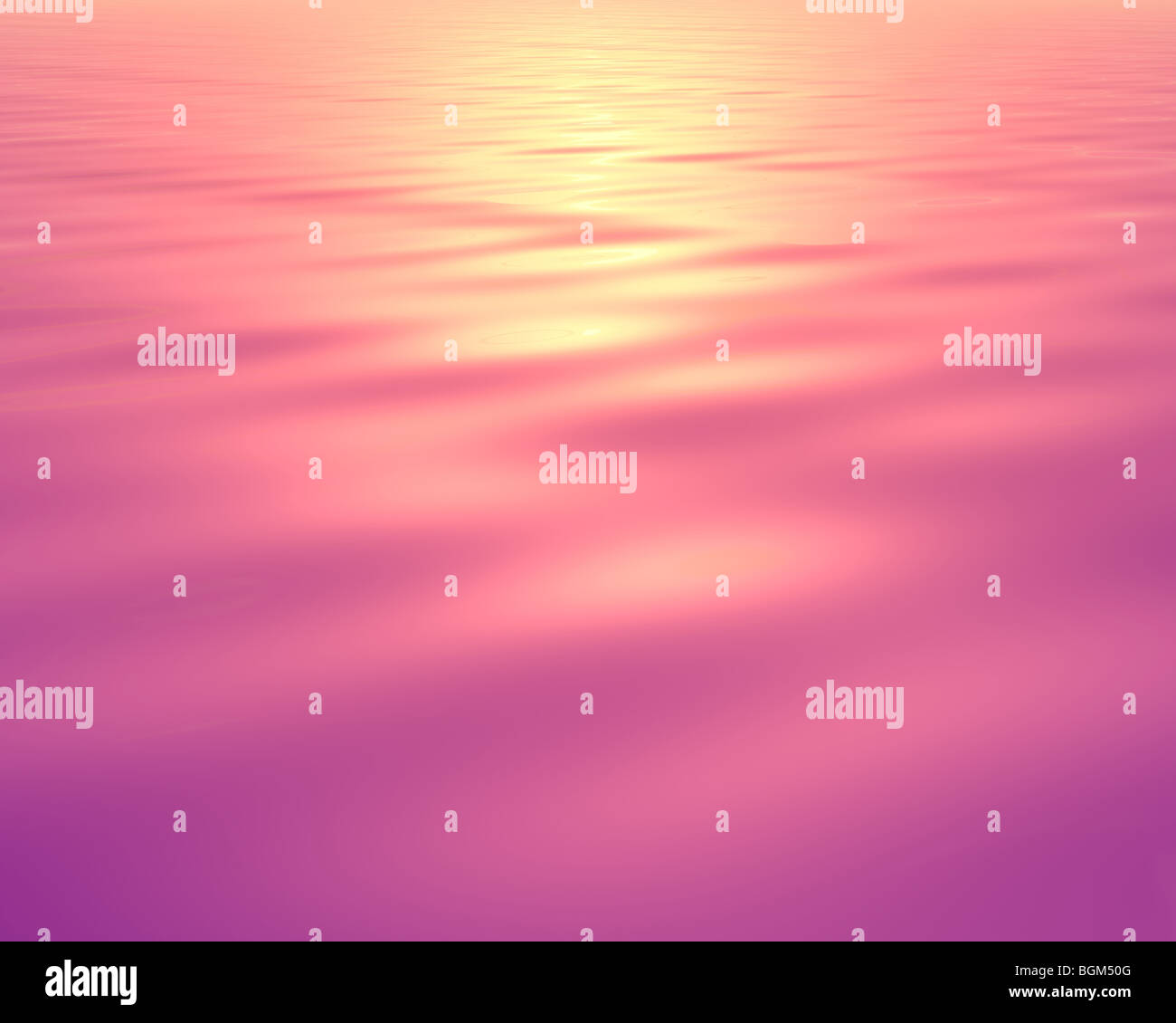 Pink rippled water surface Stock Photo - Alamy