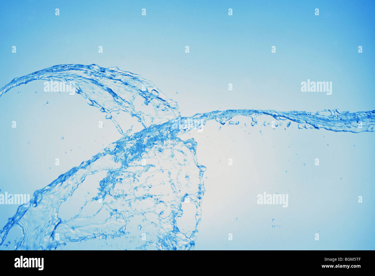 String of water drops Stock Photo - Alamy