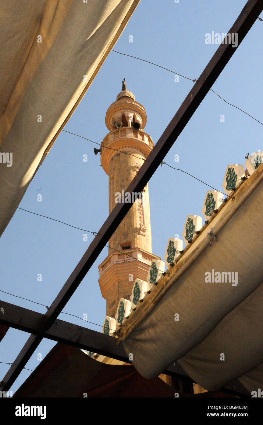 Mosque in the Souk or Market of Aswan in Southern Egypt Stock Photo - Alamy