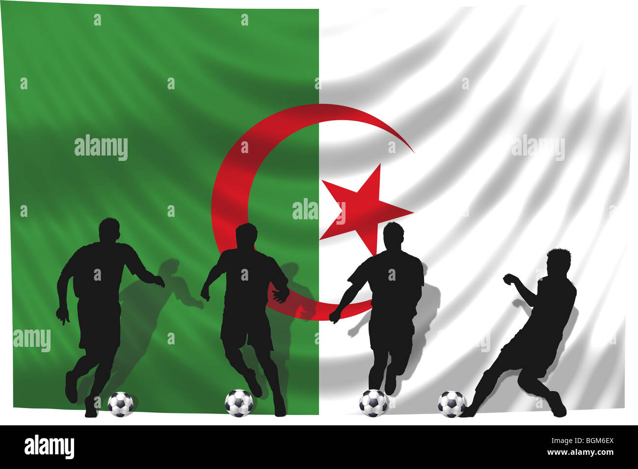 soccer player Algeria Stock Photo - Alamy