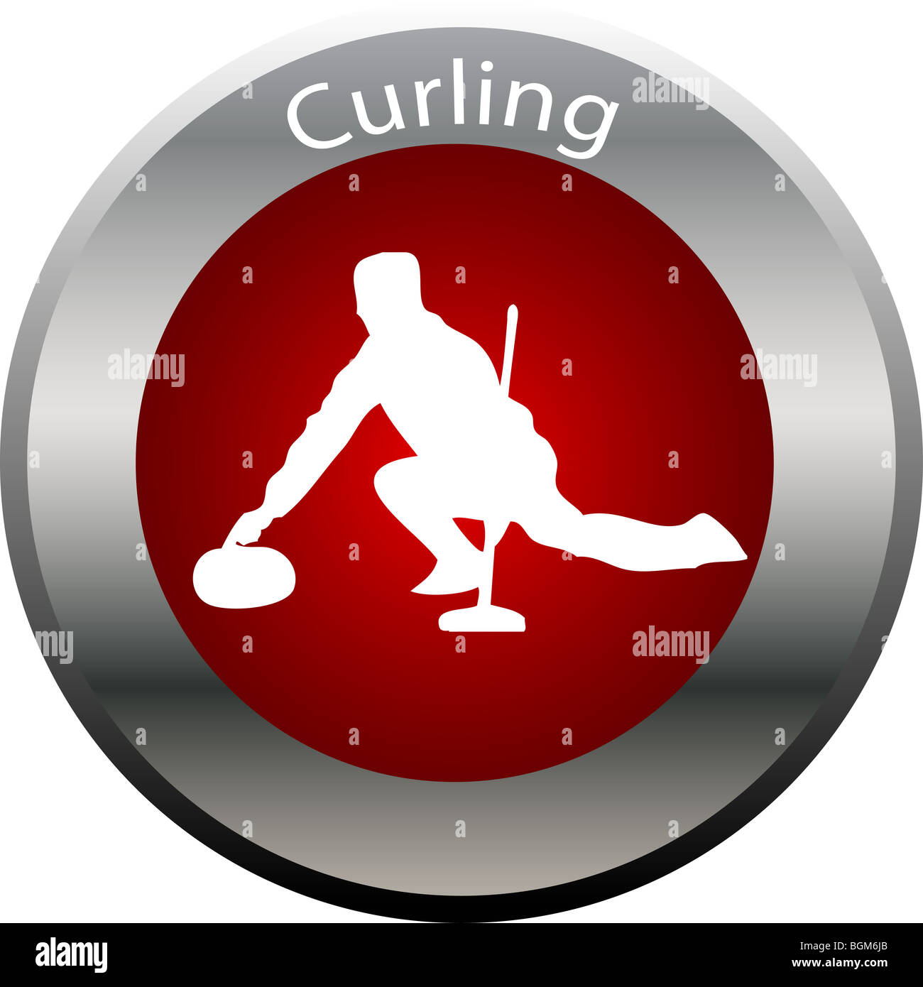 Curling Sport Illustration High Resolution Stock Photography and Images ...