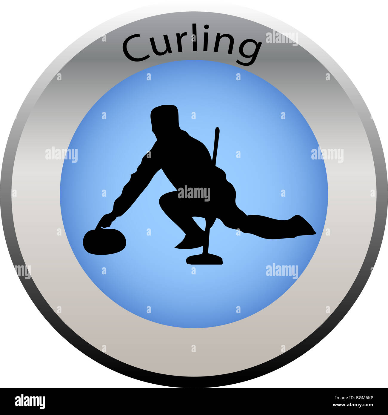 Curling sport illustration hi-res stock photography and images - Alamy