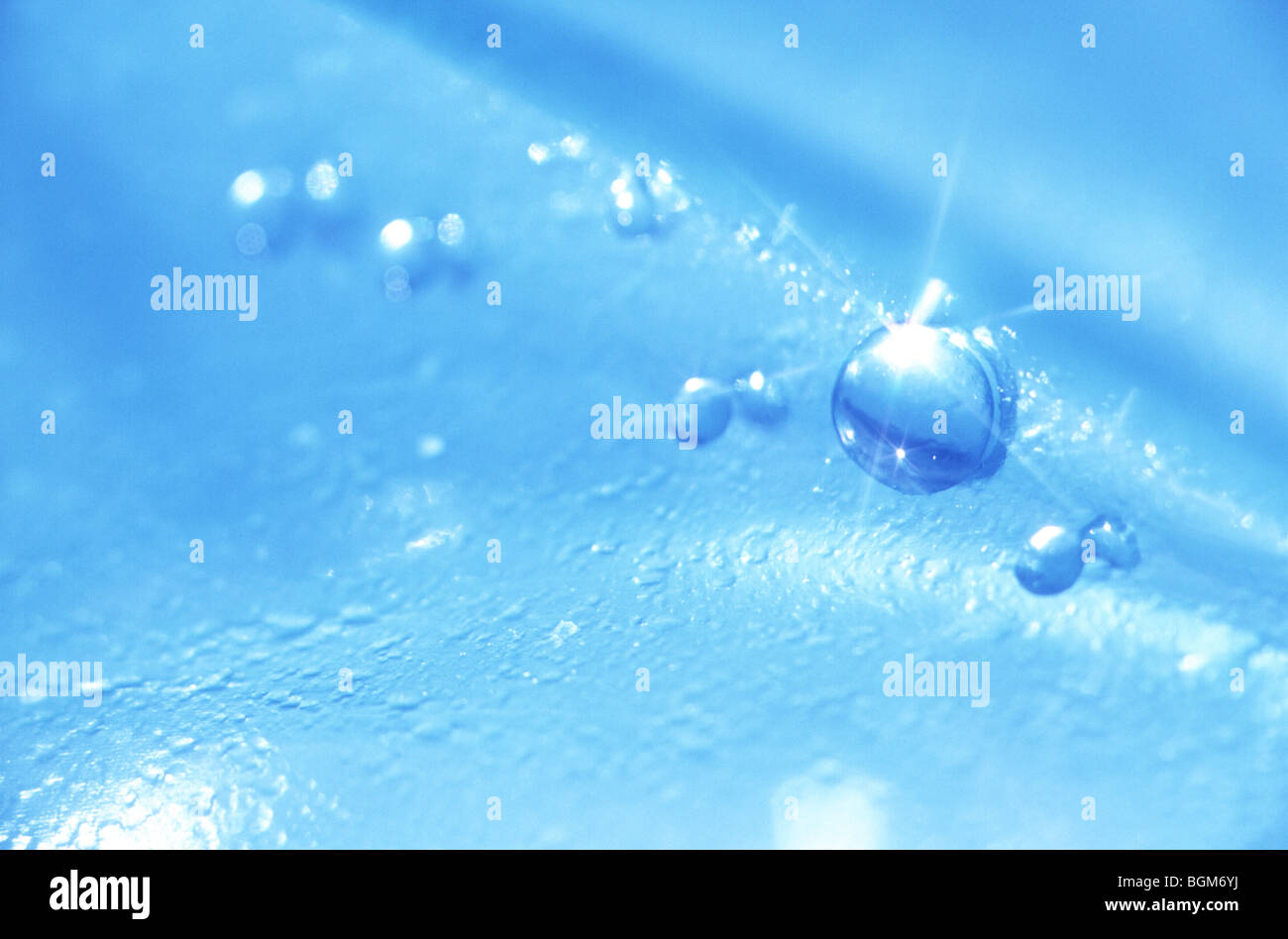 Light sparkling off water drop Stock Photo - Alamy