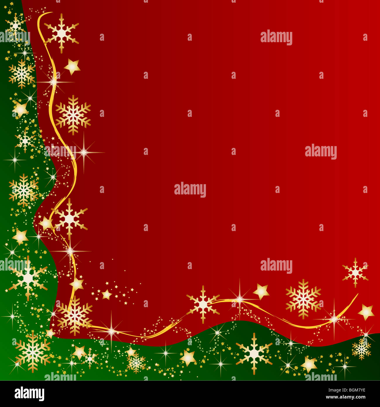 Illustration of a christmas frame background Stock Photo - Alamy