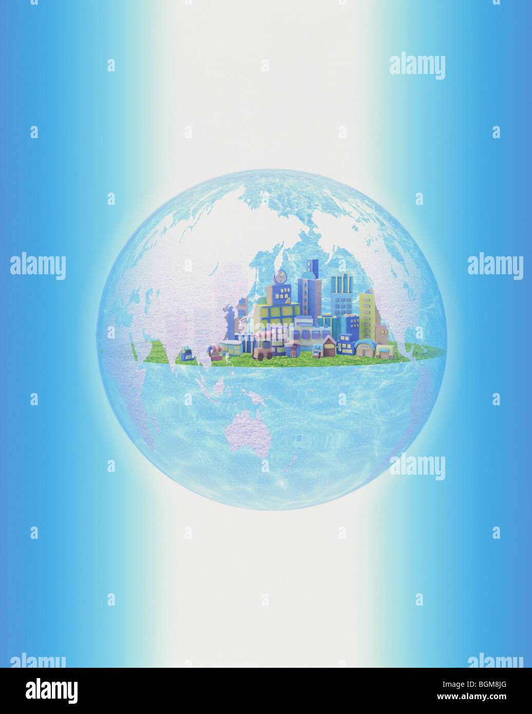 Inside globe building hi-res stock photography and images - Alamy