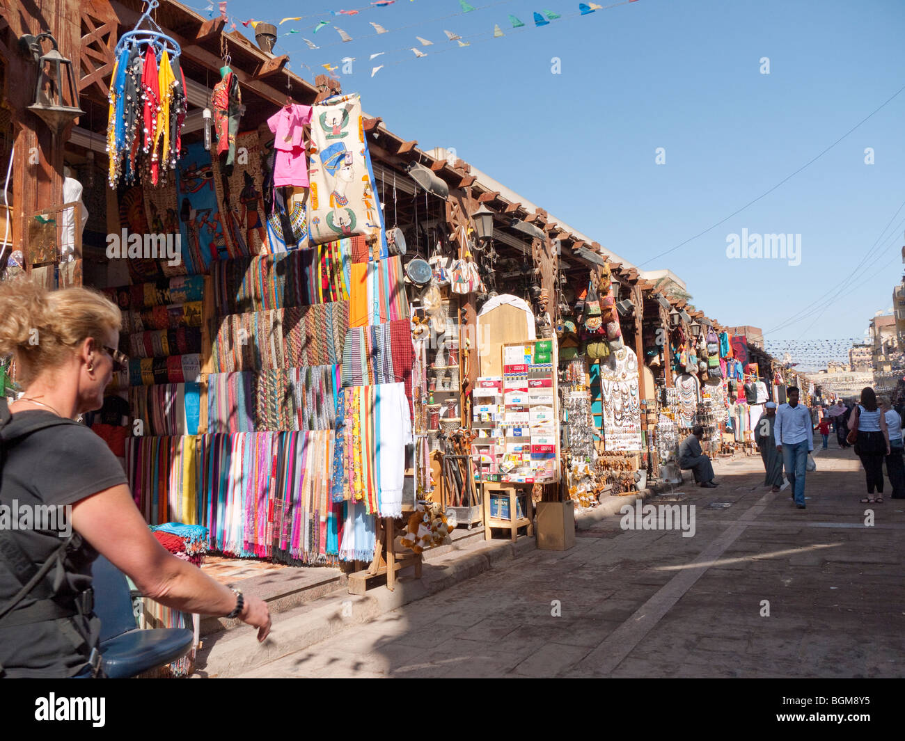 Stalls in the Souk or Market of Aswan in Southern Egypt Stock Photo - Alamy
