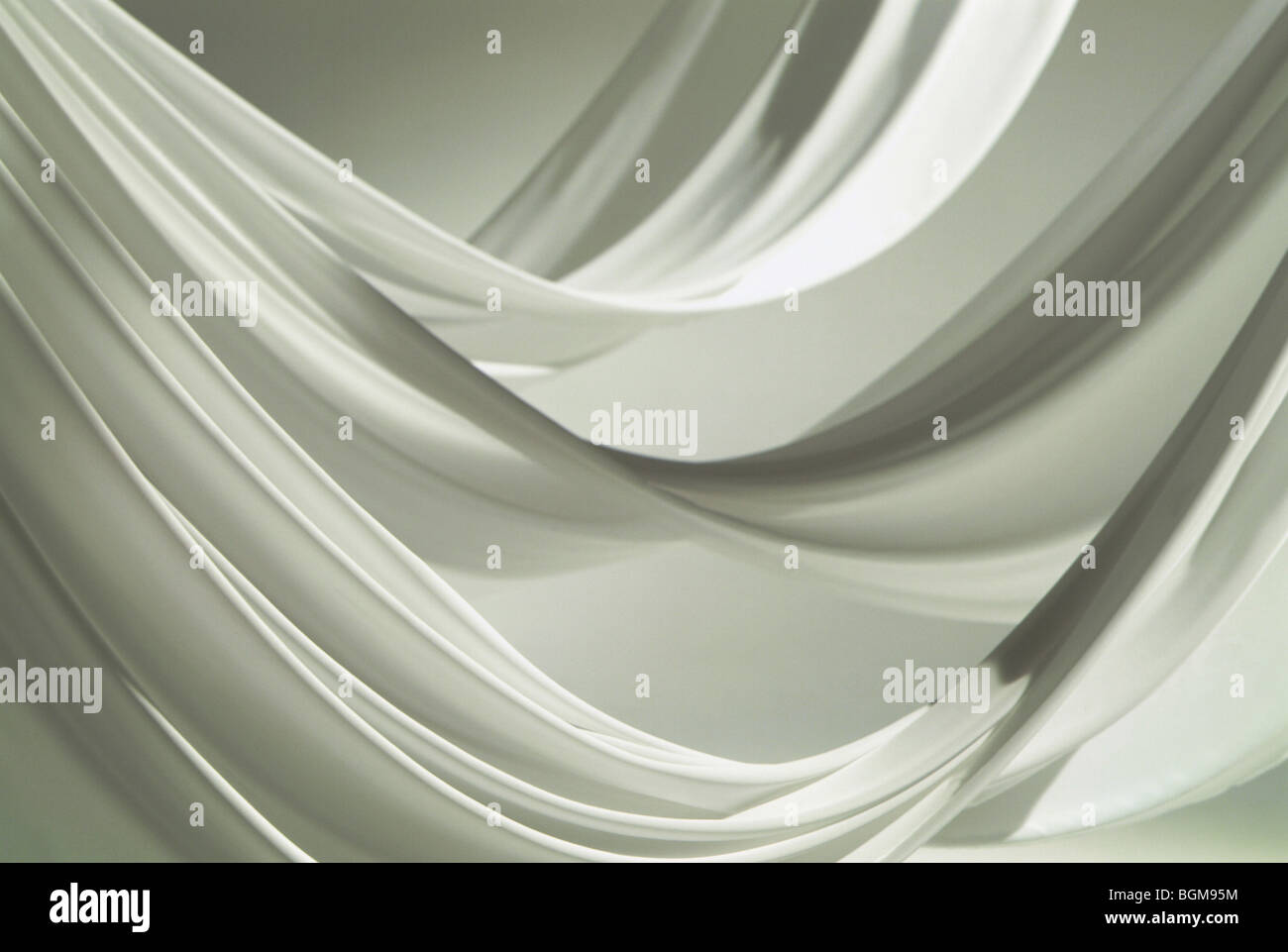An elegantly-draped cloth hanging Stock Photo - Alamy