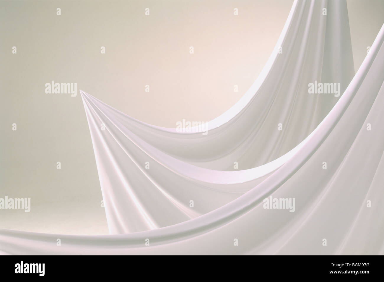 An elegantly-draped cloth hanging Stock Photo - Alamy