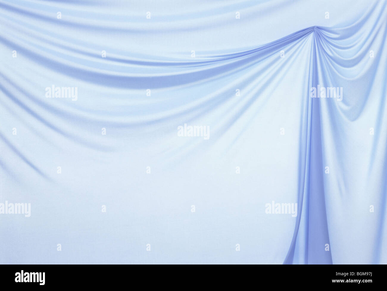 An elegantly-draped cloth hanging Stock Photo - Alamy
