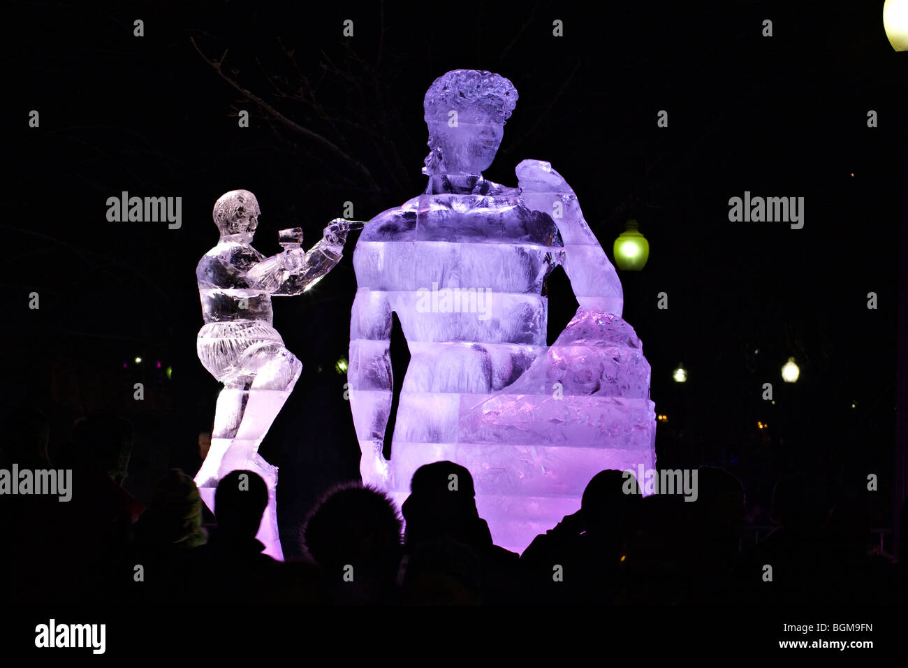 Boston ice sculpture hi-res stock photography and images - Alamy