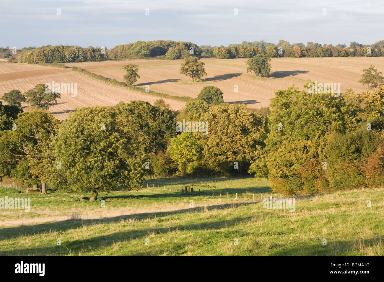 Rolling English countryside Stock Photo - Alamy