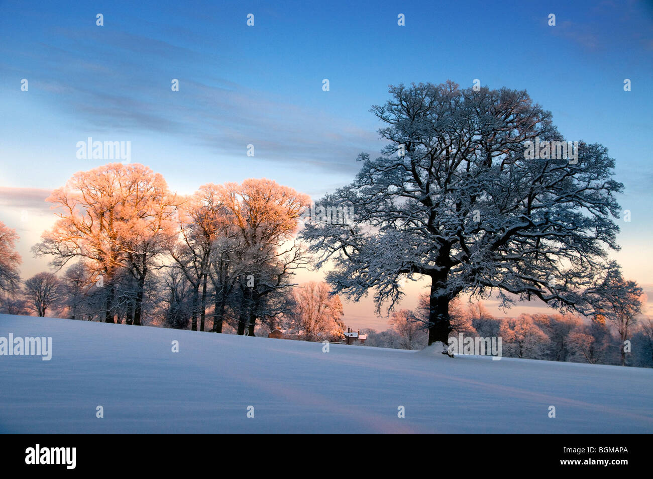 British winter scene hi-res stock photography and images - Alamy