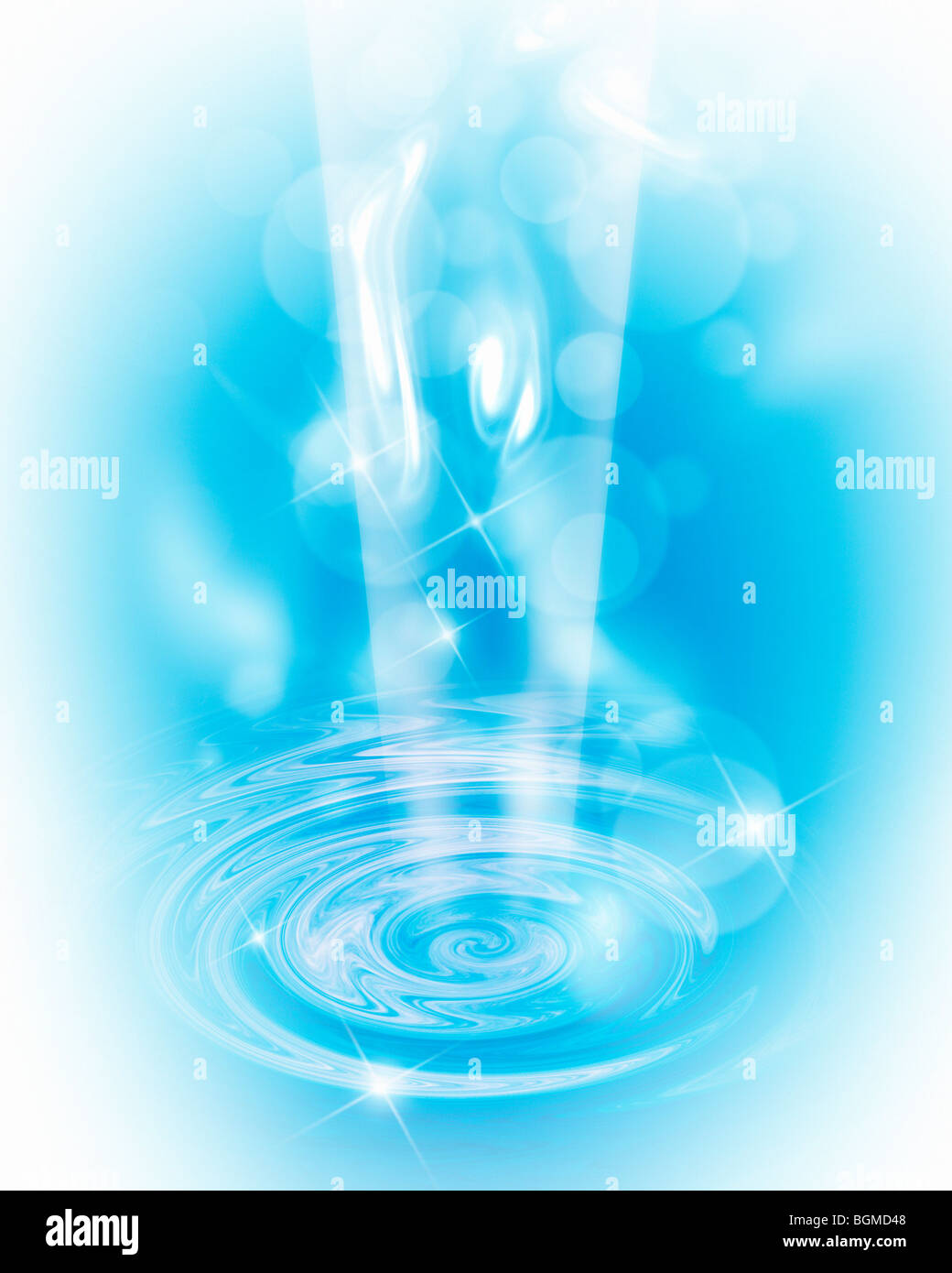 Abstract image of ripples in a liquid surface Stock Photo - Alamy