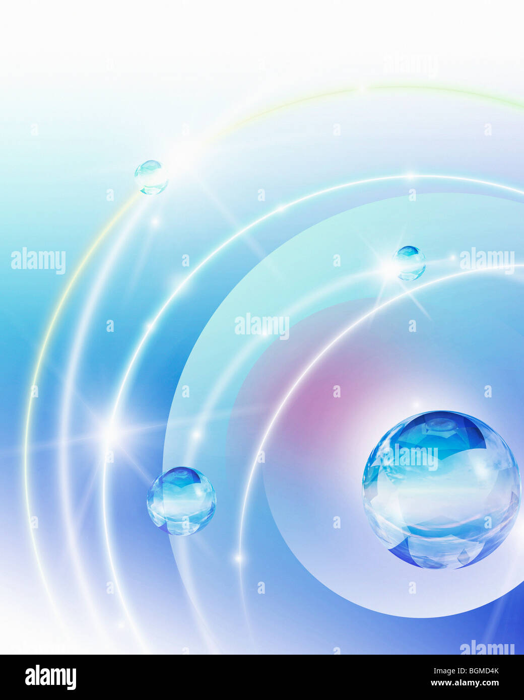 Concentric spheres hi-res stock photography and images - Alamy